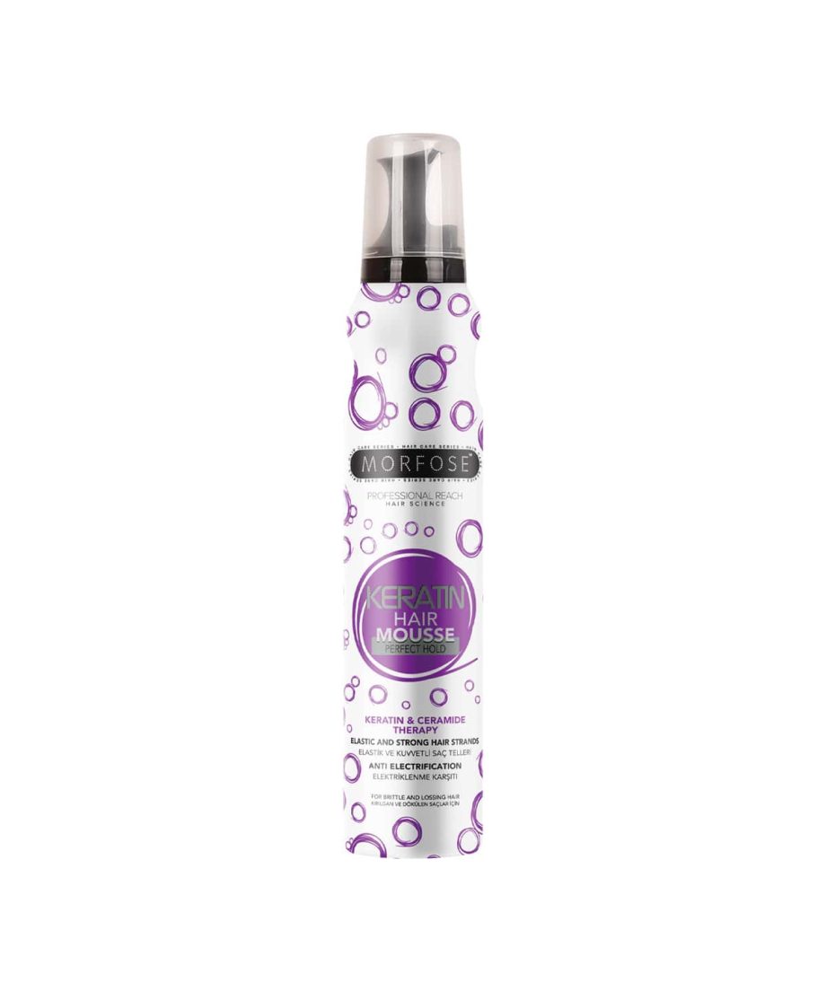 Morfose Keratin Hair Mousse | Morfose Cosmetics
