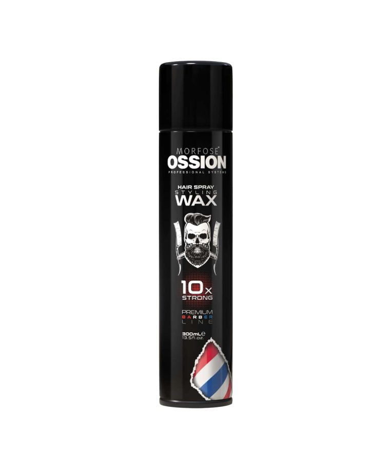 Ossion Premium Barber Line 10x Strong Hair Spray | Morfose Cosmetics