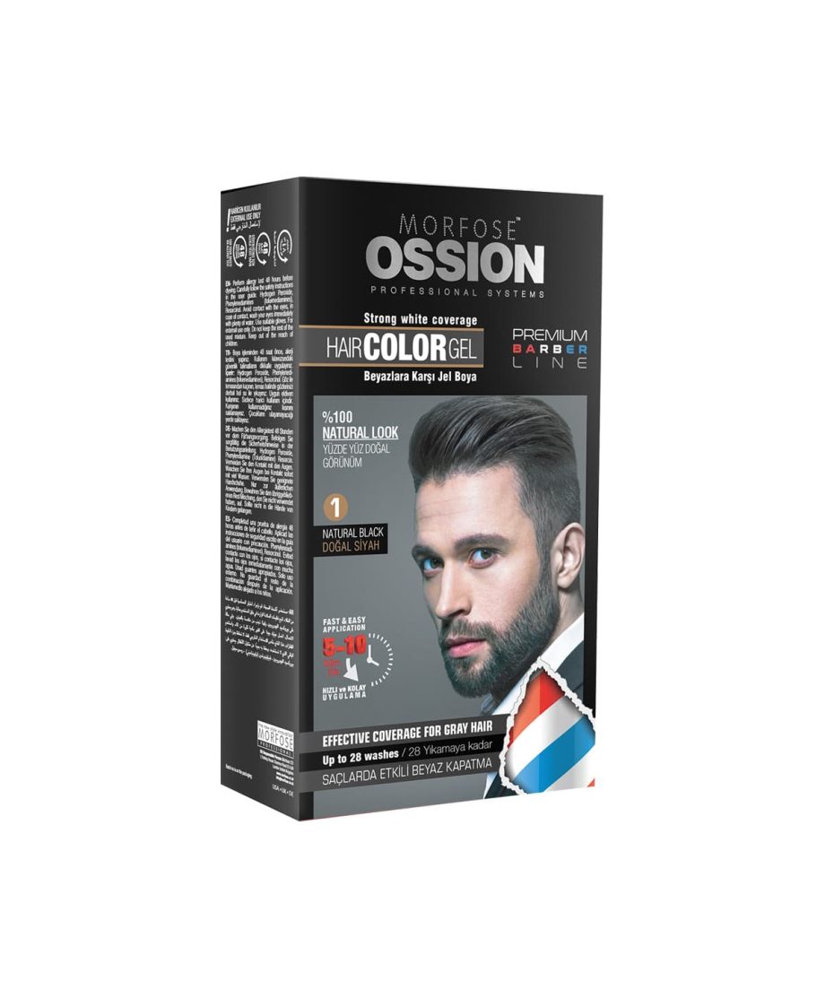 Ossion Premium Barber Line Hair Color Gel Series | Morfose Cosmetics