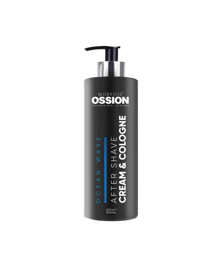 Ossion Premium Barber Line After Shave Ocean Wave Cream & Cologne ...